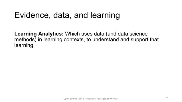 Aligning Learning Analytics with Classroom Practices & Needs | PPT