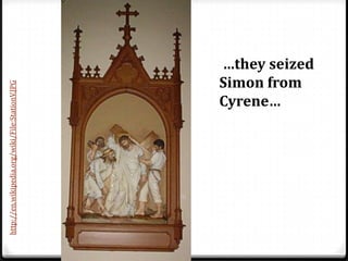 Simon of Cyrene is forced to carry Jesus’ cross – a reflection by ...