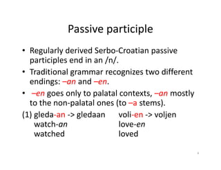 Simonovic arsenijevic - in and out of paradigms - bcn2013 | PPT