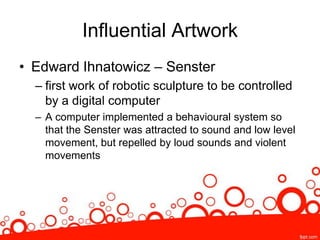 Simon penny presentation | PPTX