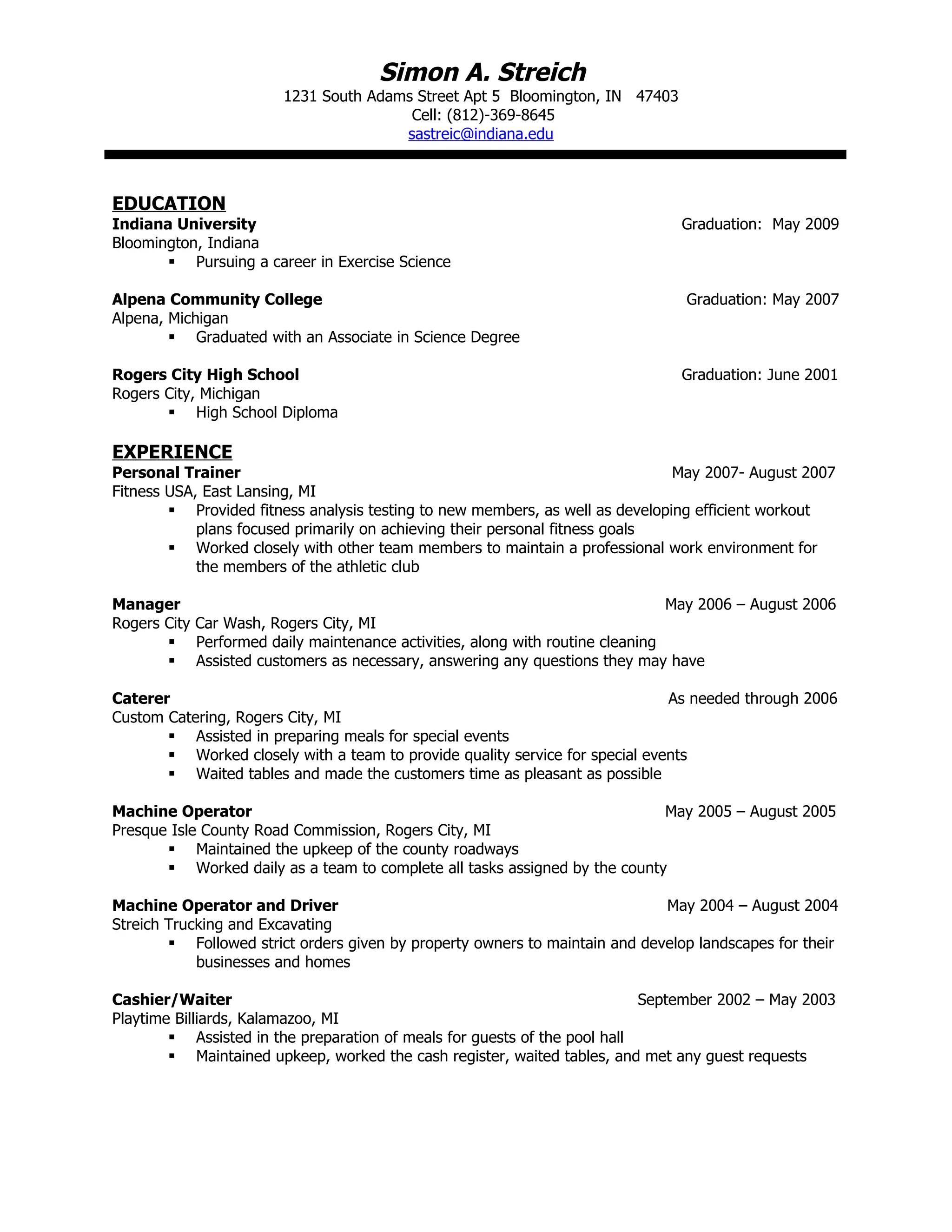 Simon Resume[1] | DOC