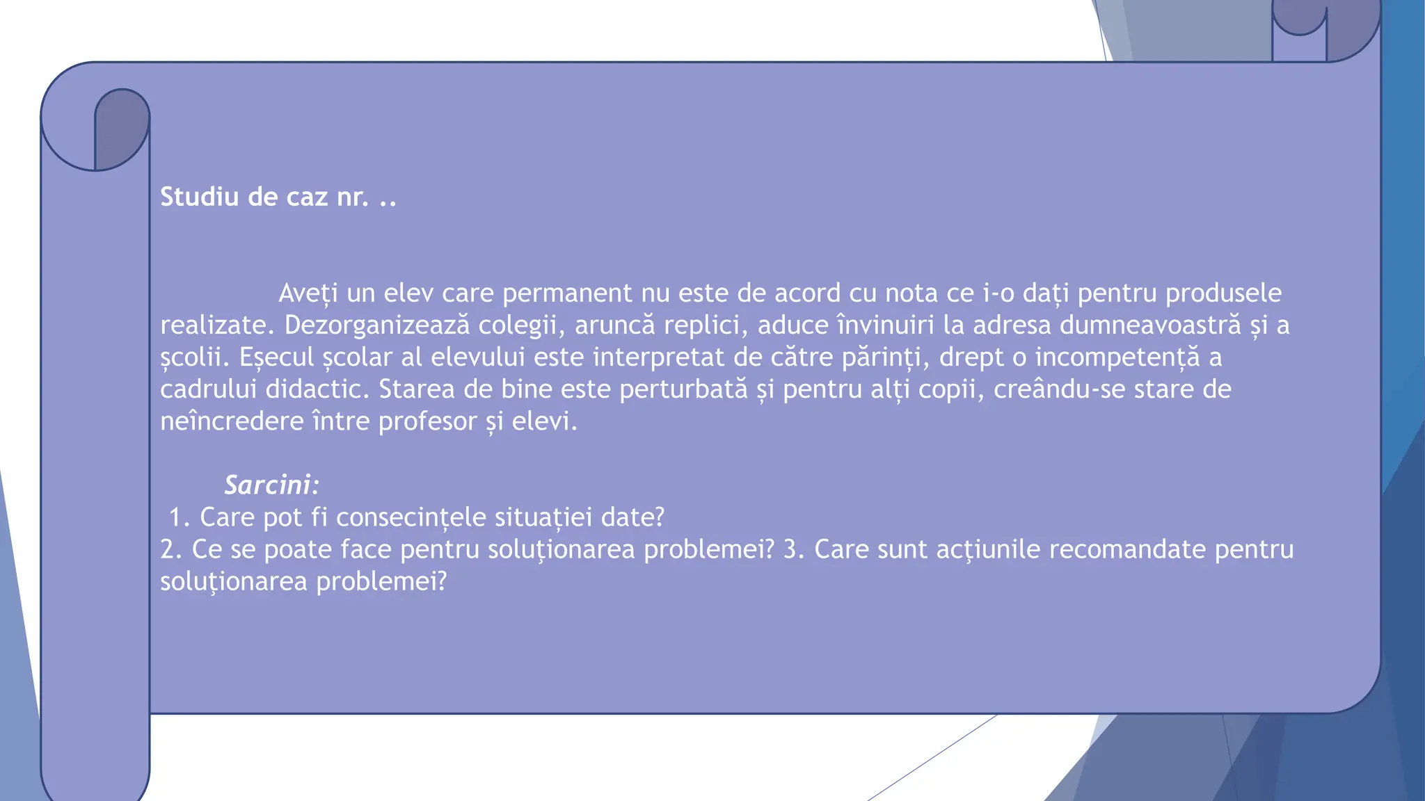 Structura studiului de caz | PPTX