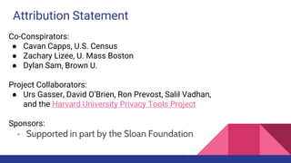 Matching Uses and Protections for Government Data Releases ...