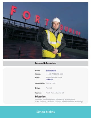 Simon Stokes Career Summary 2010 | PDF