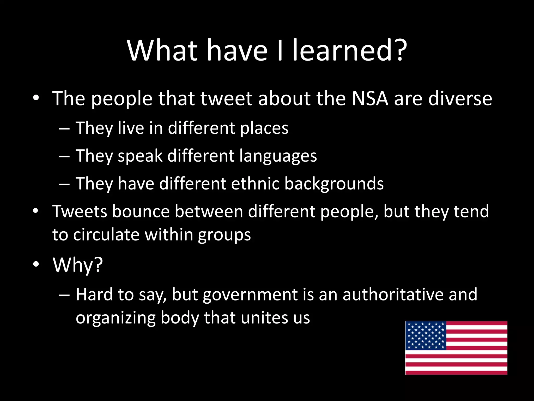 Visualizing the #NSA through a Diverse yet Unified Public by Emily ...