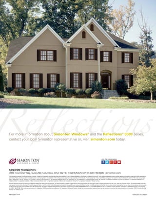 Simonton reflections 5500_style_guide | PDF | Woodworking | Arts and Crafts