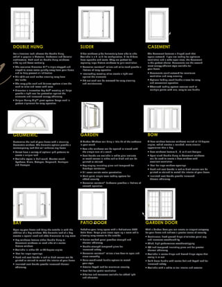 Simonton reflections 5500_style_guide | PDF | Woodworking | Arts and Crafts