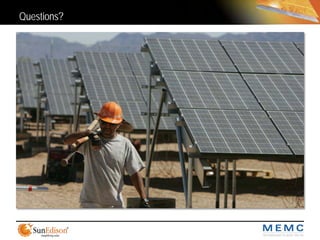 Simon Watson | SunEdison | PDF