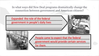 Responses to the great depression | PPT
