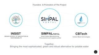 Simpal Project Paani 2.4 - Pure Drinking Water based Blockchain ...