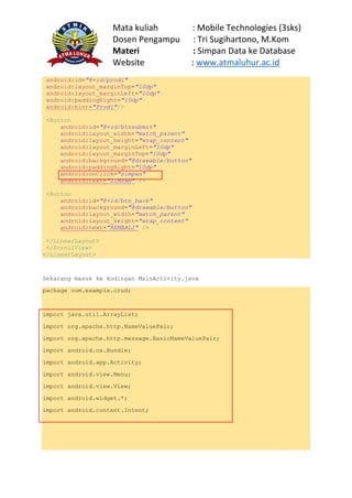Simpan data- ke- database | PDF