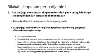 Simpanan (Wadi'ah) | PPTX