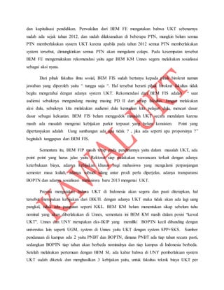 Simpang siur ukt | PDF