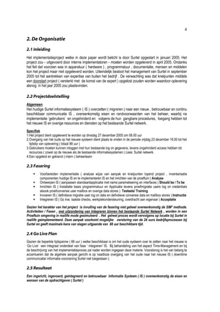 Systeem Implementatie Methode SIM3 | PDF
