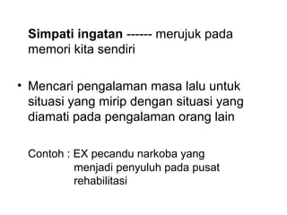 Simpati (modul empati dan motivasi) | PPT