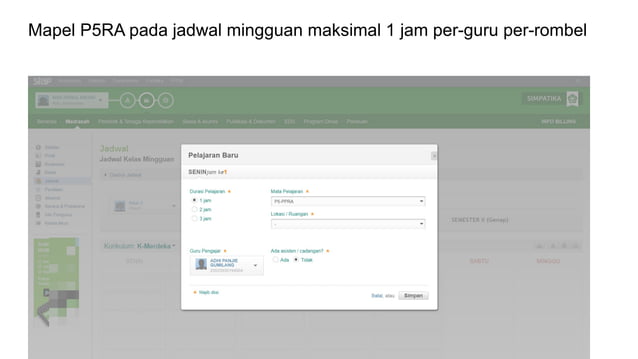 SIMPATIKA Penyesuaian Kurikulum Merdeka - KMA 450 Th.2024.pptx