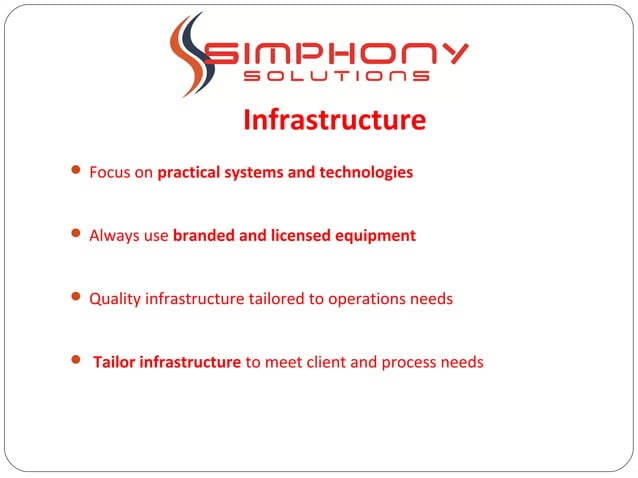 Simphony Solutions Profile | PPT
