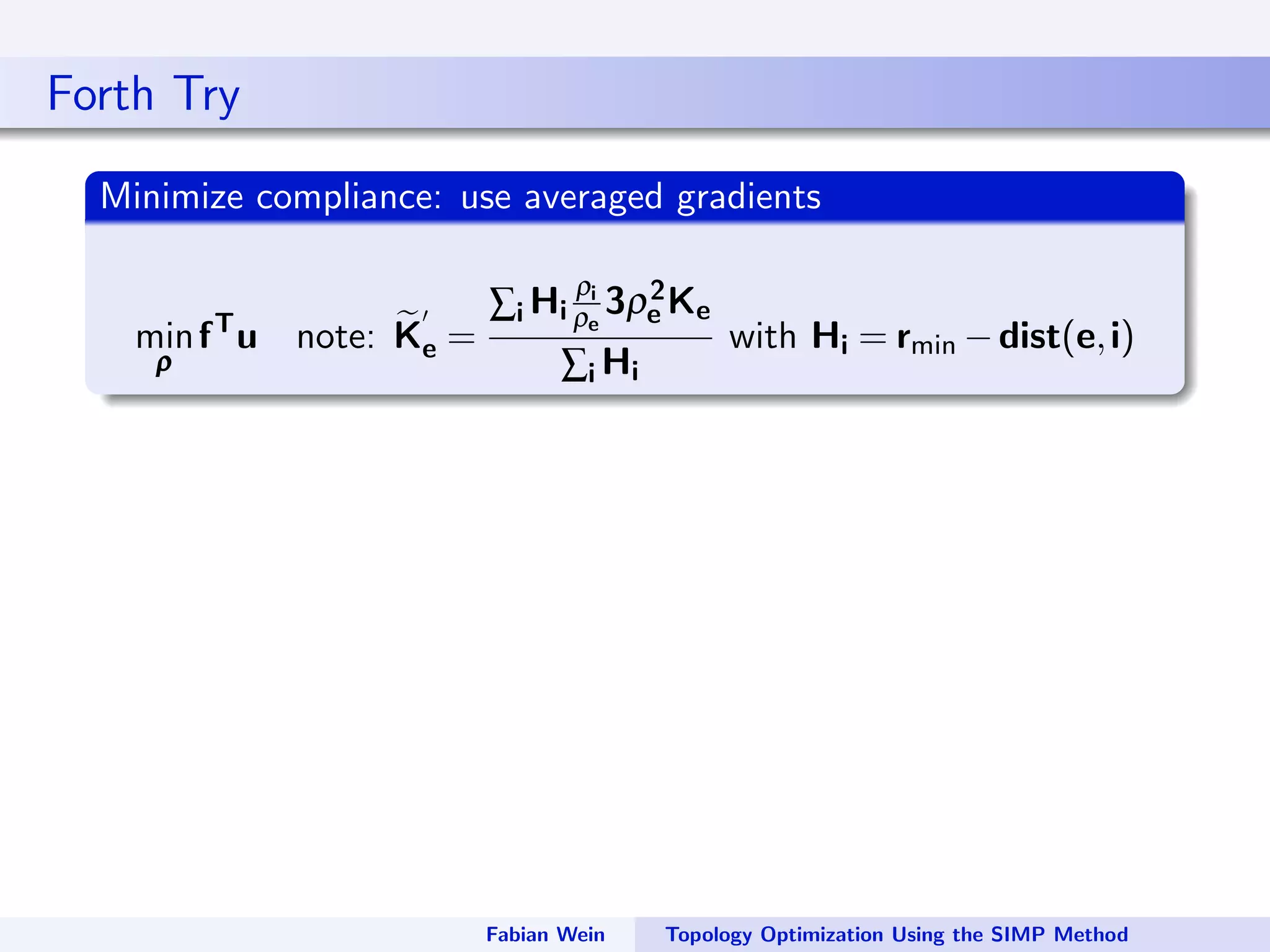 Topology Optimization Using the SIMP Method | PDF