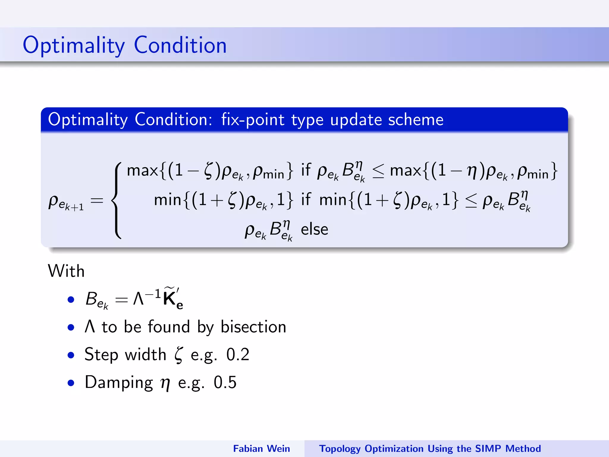 Topology Optimization Using the SIMP Method | PDF