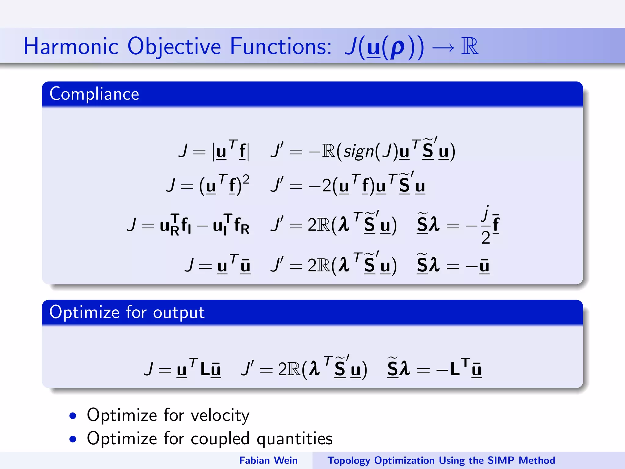 Topology Optimization Using the SIMP Method | PDF