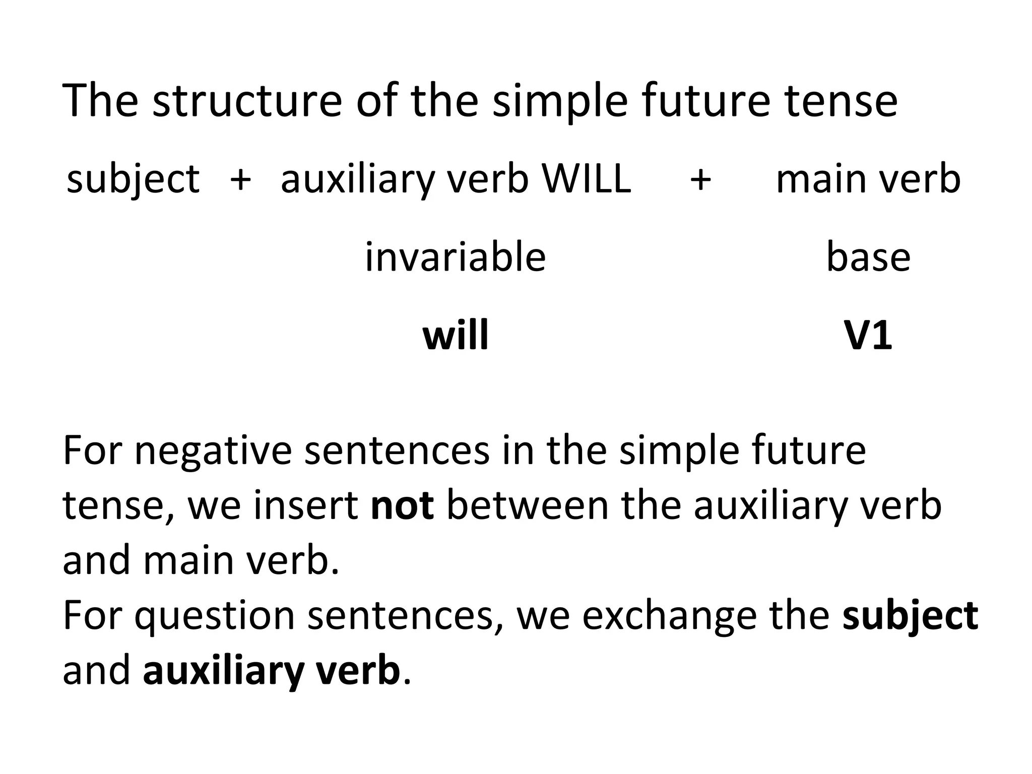 Simple future tense | PPT