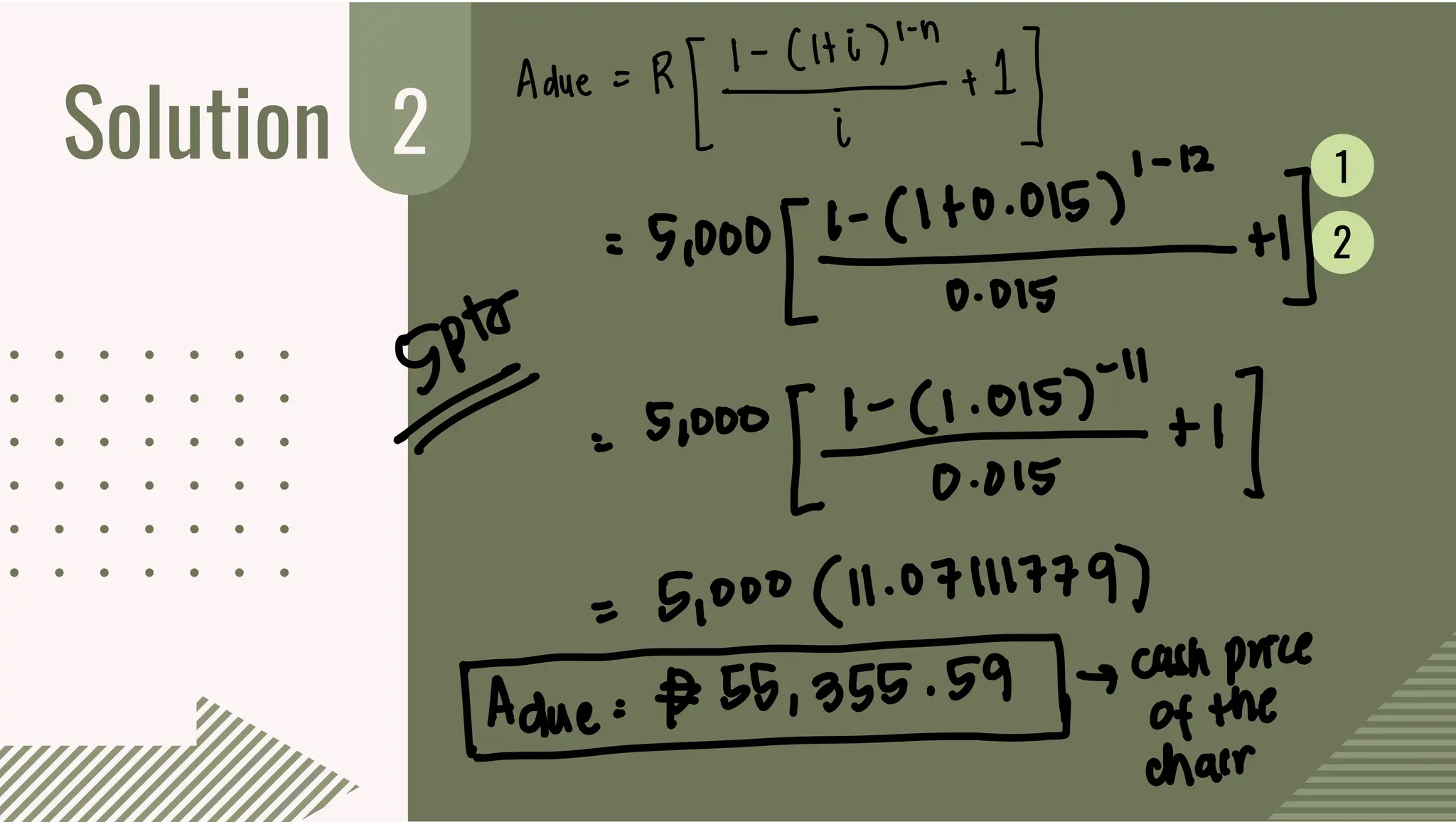 Mathematics of Investment: Simple Annuity Due | PDF | Stocks and Bonds ...