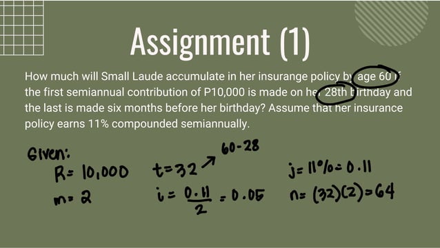 Mathematics of Investment: Simple Annuity Due | PDF | Stocks and Bonds ...