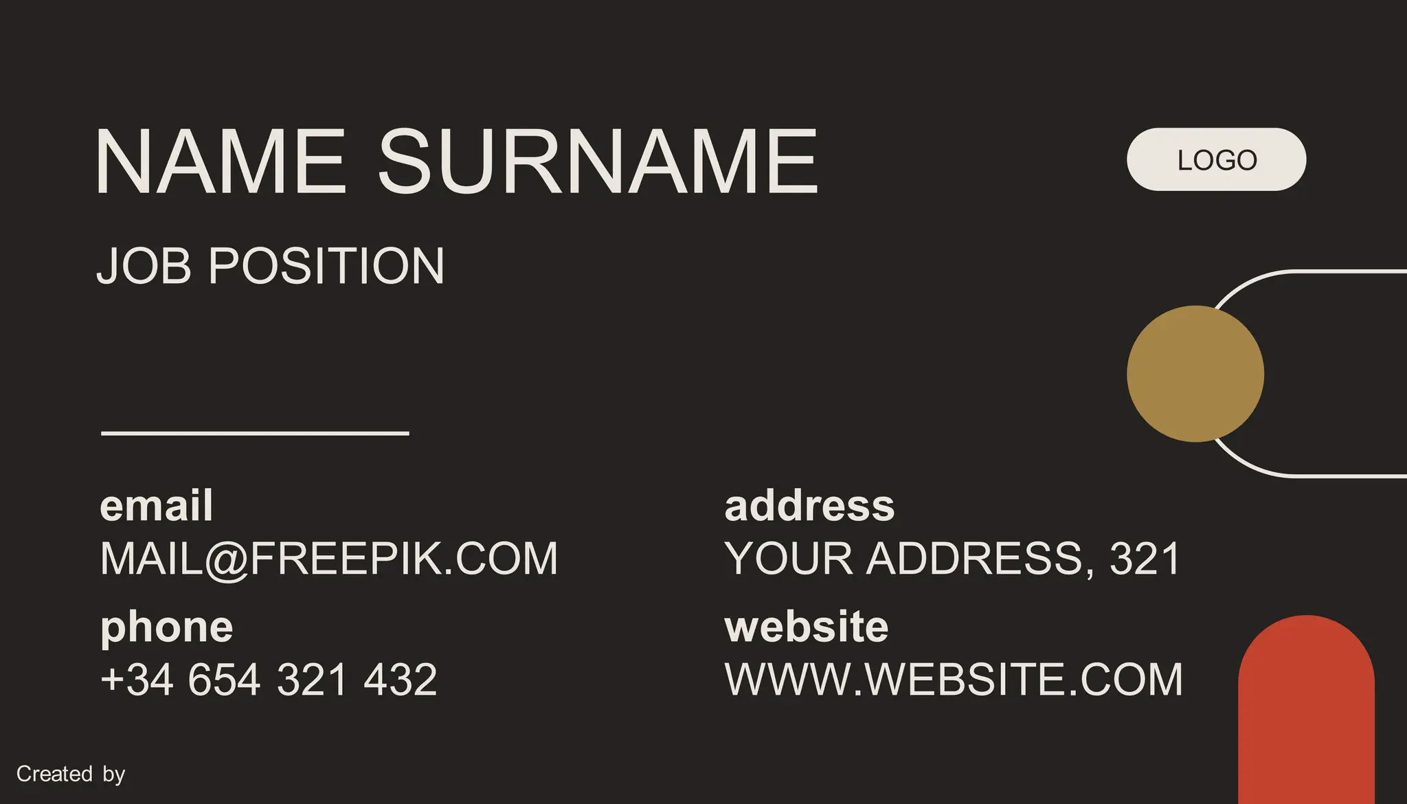 How to make a simple-business-card in a ppt | PPTX