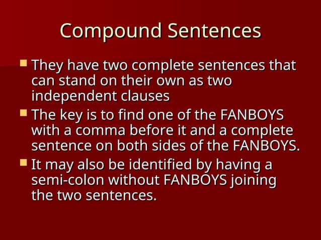 Simple- Compound- Complex Sentences review quiz.ppt