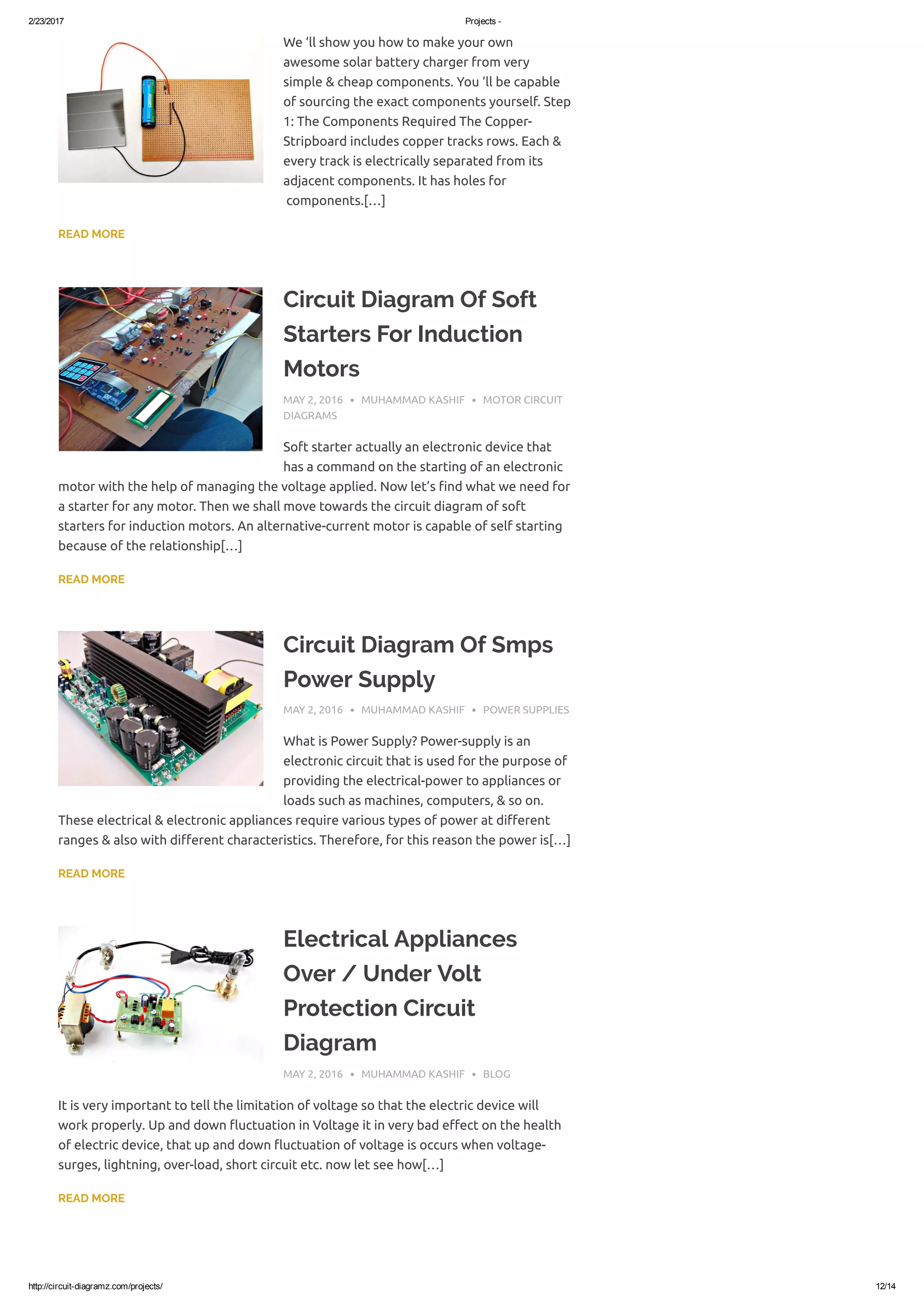 100 simple circuit diagram projects | PDF