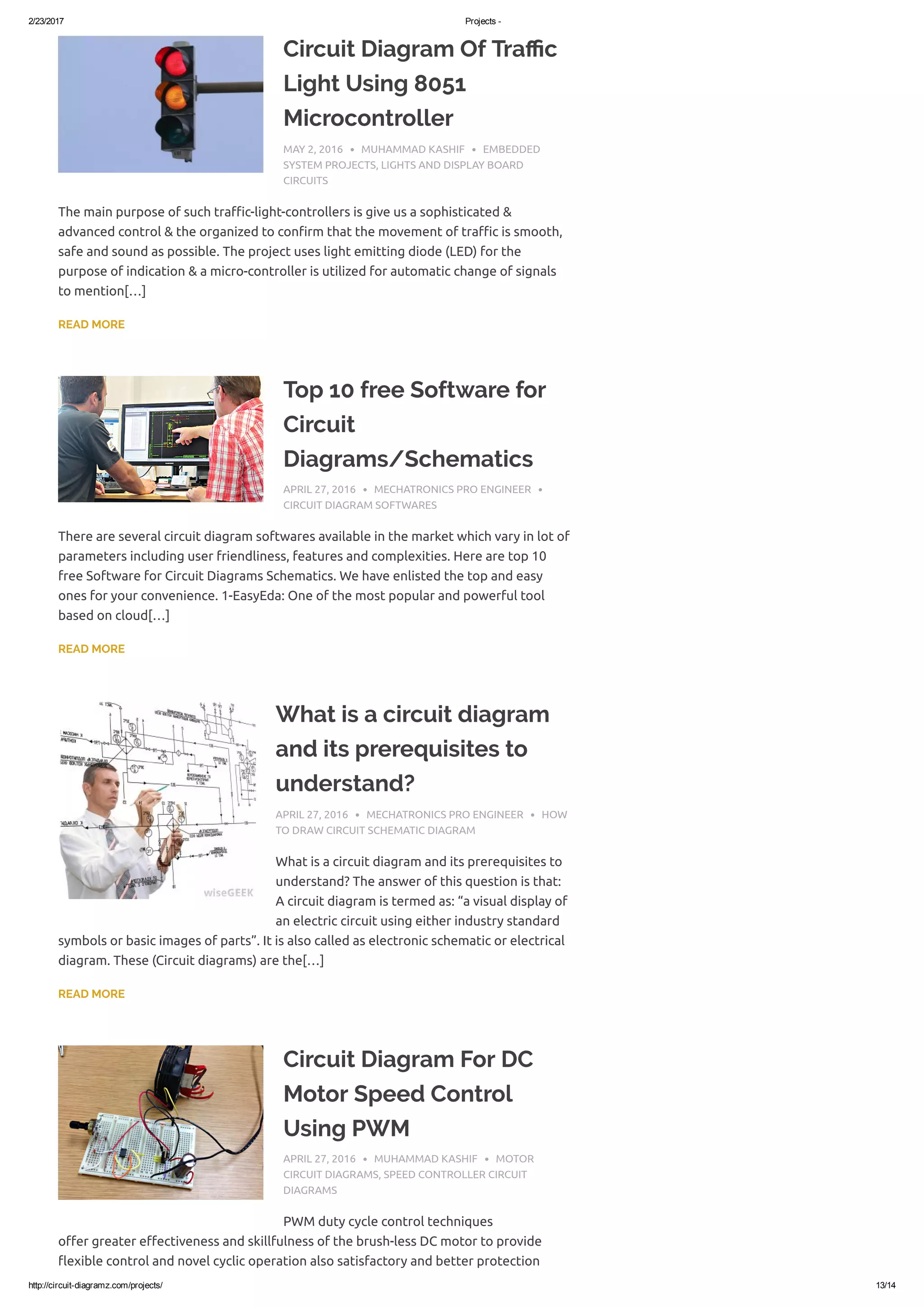 100 simple circuit diagram projects | PDF