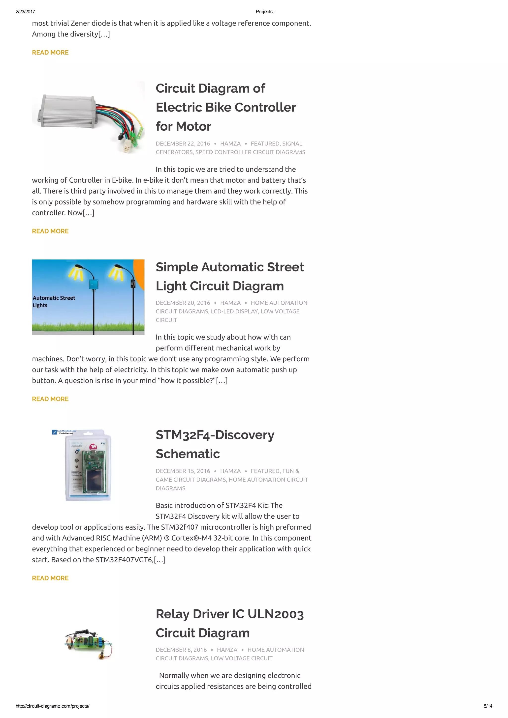 100 simple circuit diagram projects | PDF