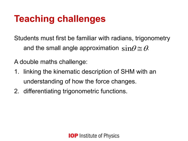 Simple-harmonic-motion.ppt | Physics | Science