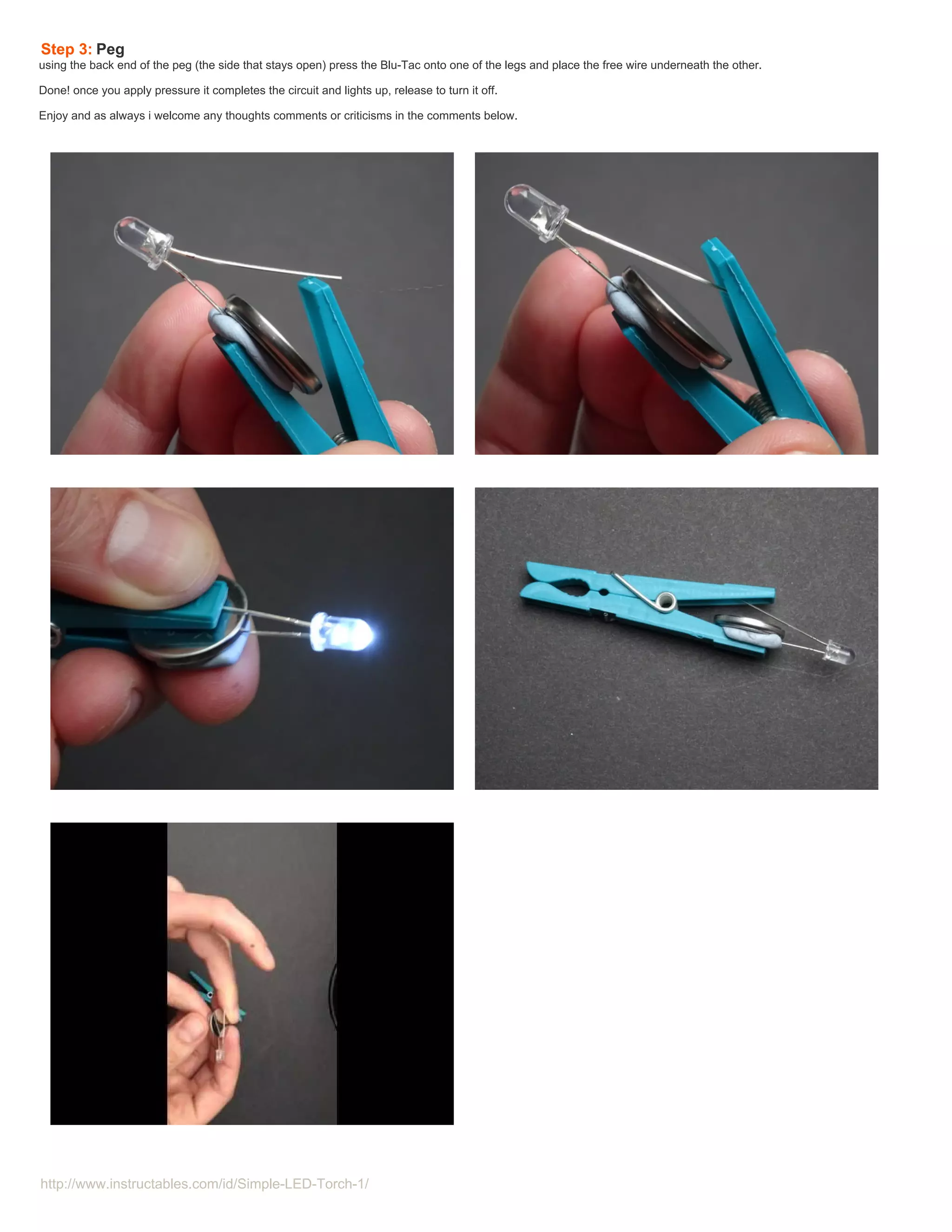 Simple led-torch-1 | PDF