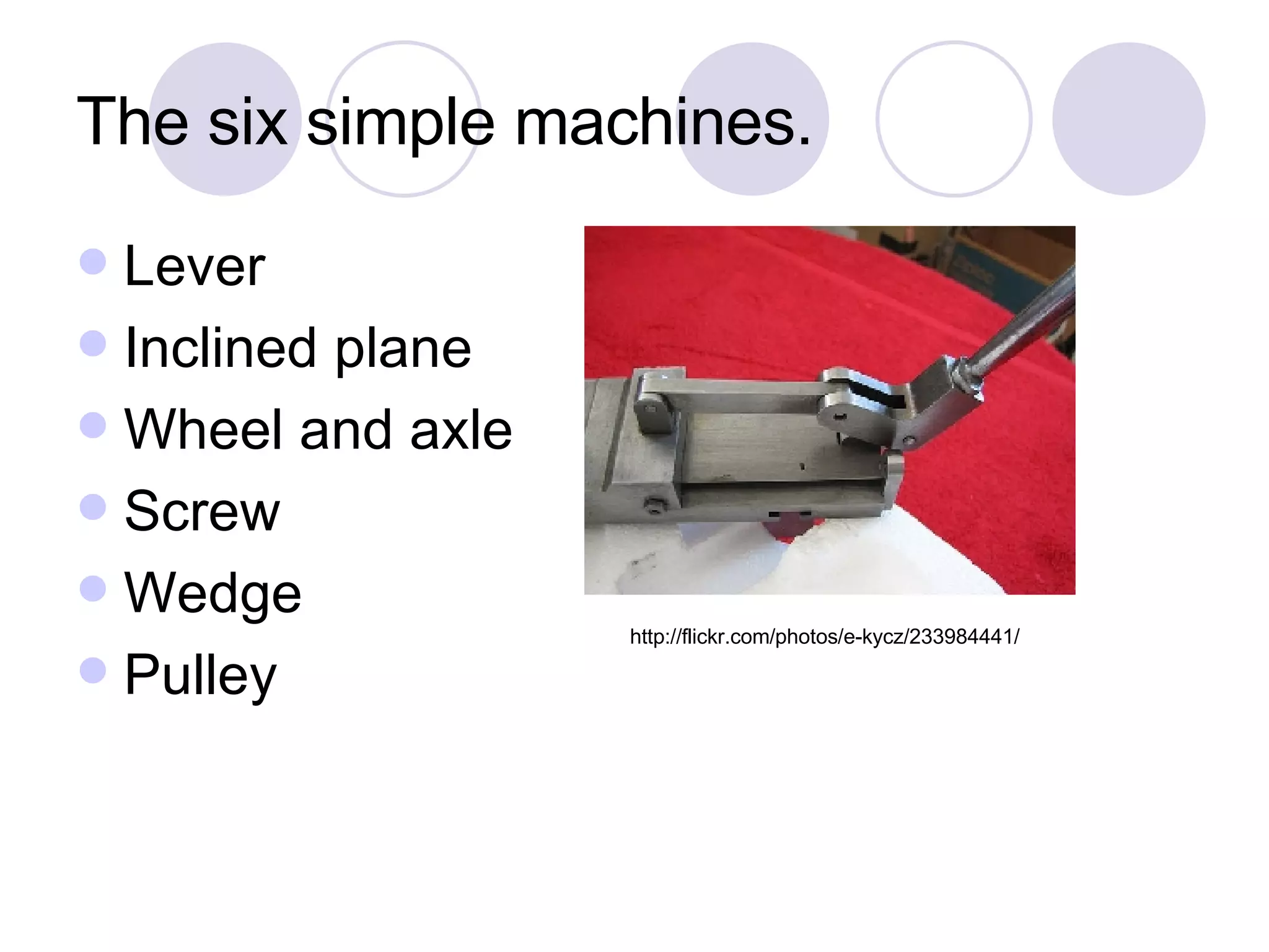 Simple Machines Cassandra And Nicholas | PPT