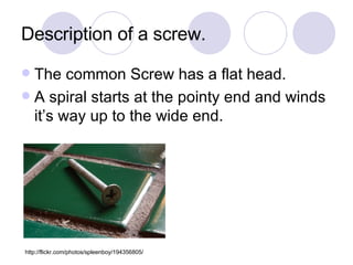 Simple Machines Cassandra And Nicholas | PPT