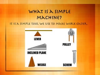Simple Machines Presentation | PPT