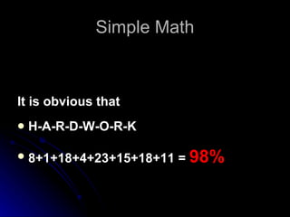 Simple Math | PPT