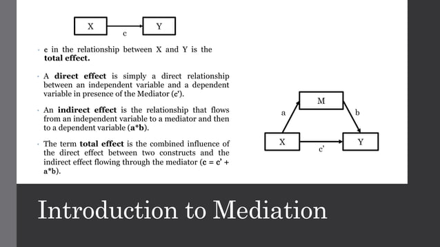 Simple-Mediation-Analysis.pptx | Physics | Science