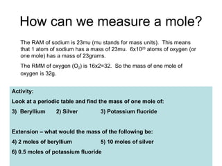 Simple moles | PPT