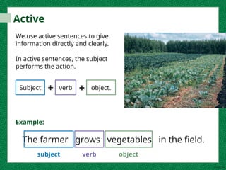Active and Passive Voice ESL for adults. | PPTX