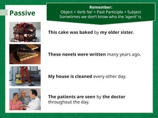Active and Passive Voice ESL for adults. | PPTX