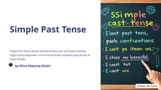 Materi simple past tense untuk anak sekolah | PPT