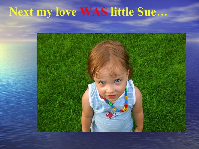 Simple Past Tense Be