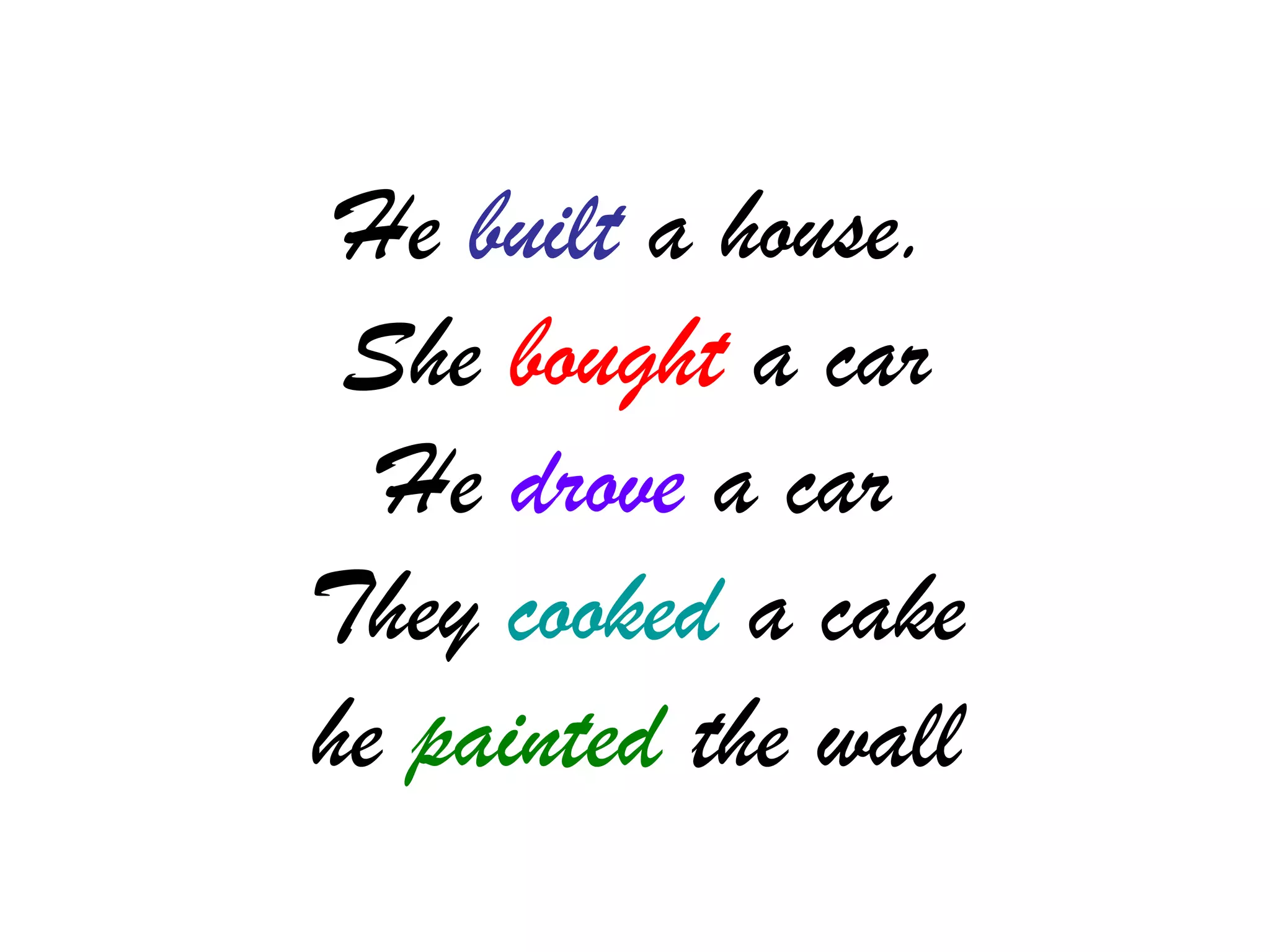 SIMPLE PAST TENSE -FUN ACTIVITIES- | PPT