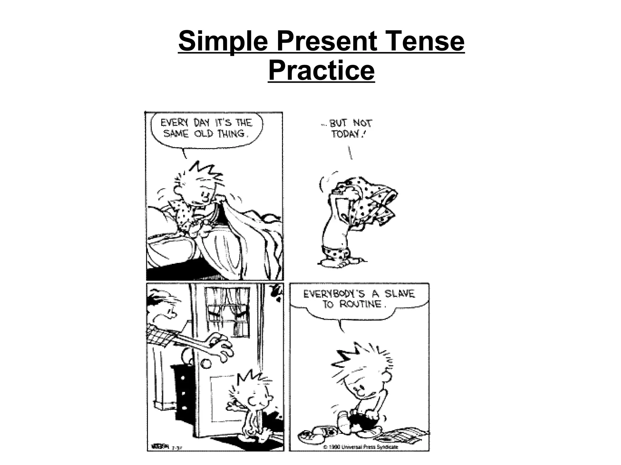 Simple Present Practice | PPT