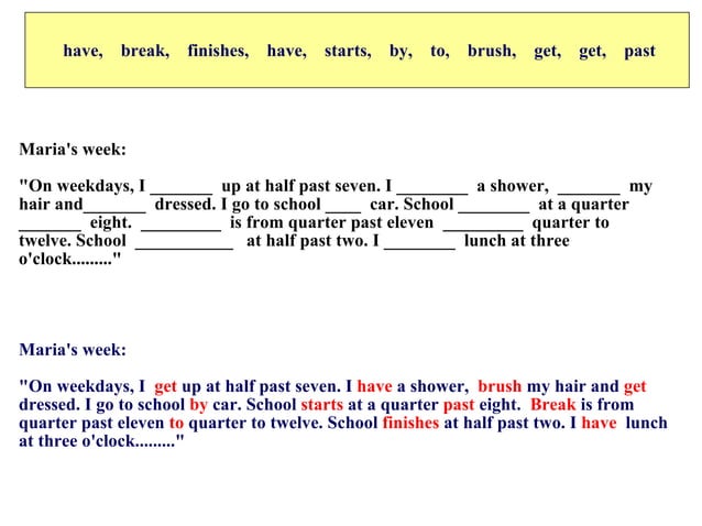 Simple Present Practice | PPT
