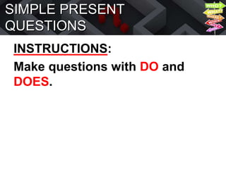 simple-present-questions-grammar-drills_19582.pptx | Participant Sports ...