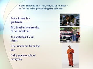 simple present tense | PPT