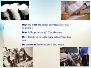 simple present tense | PPT